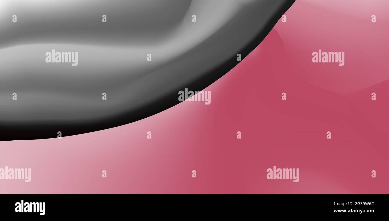 Liquid background design, grey and red paint color flow, artistic fluid ...