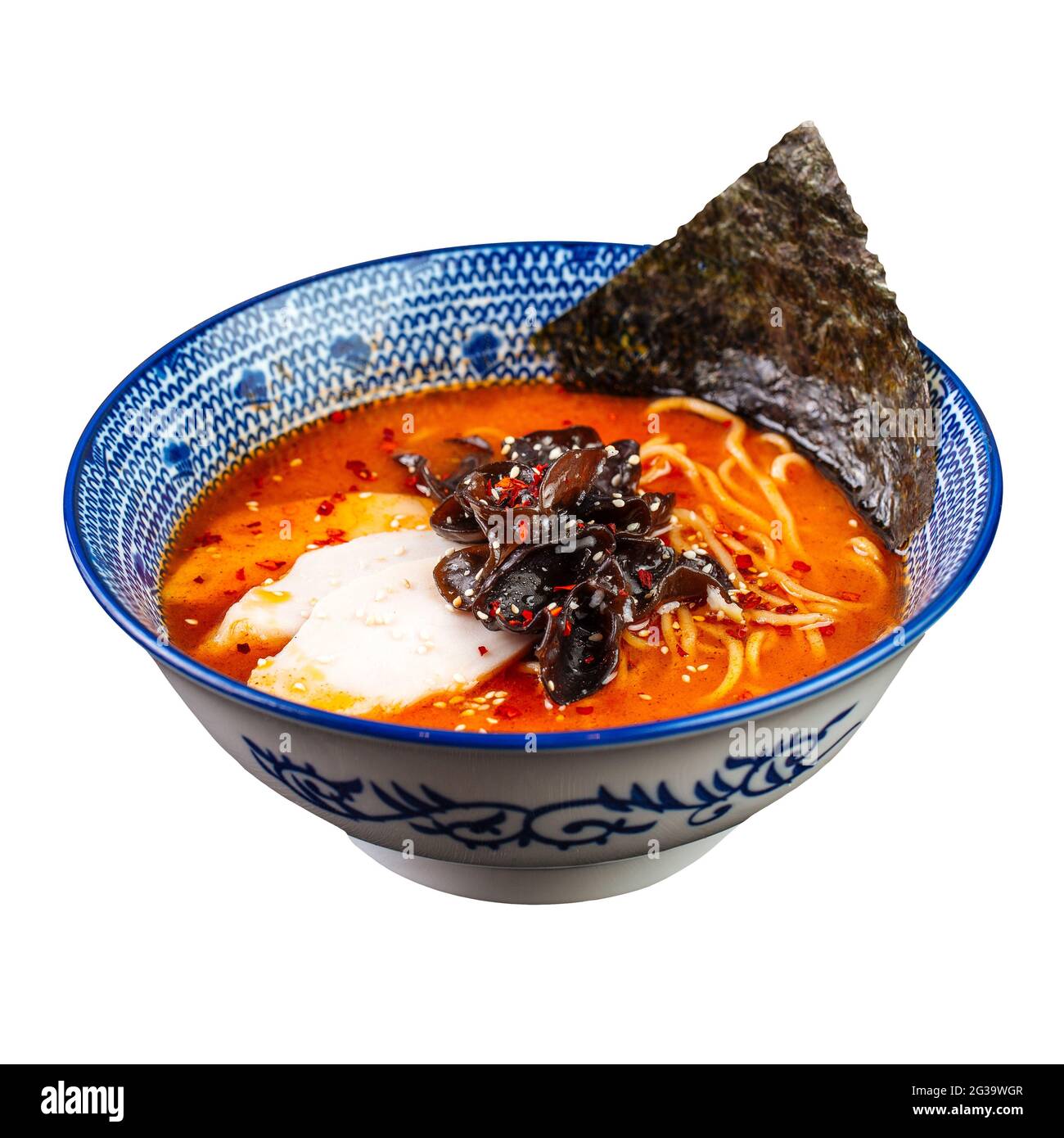 Bowl asian soup ramen Cut Out Stock Images & Pictures - Alamy
