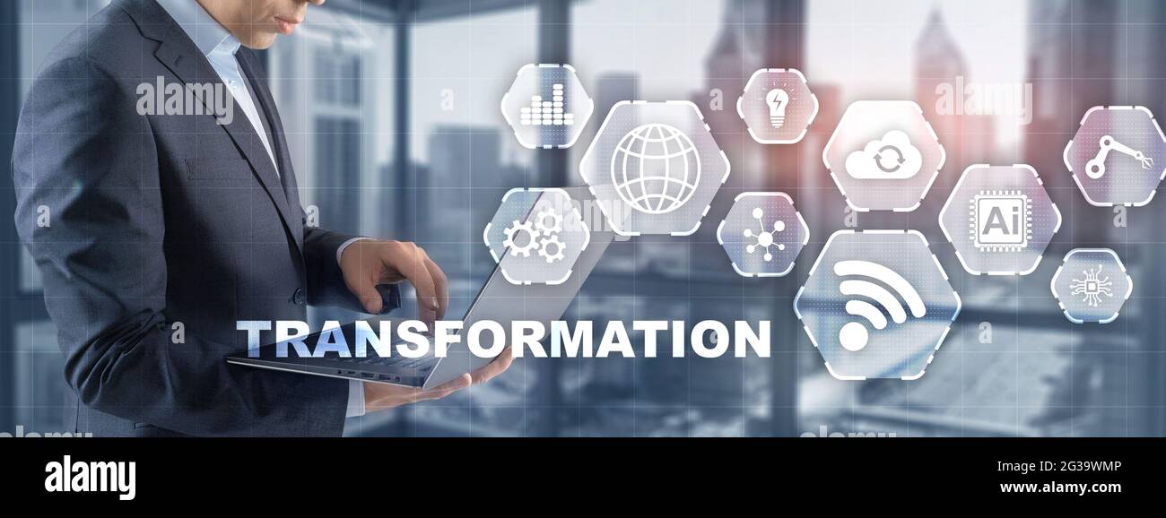 Digital transformation digitization of business processes and modern ...