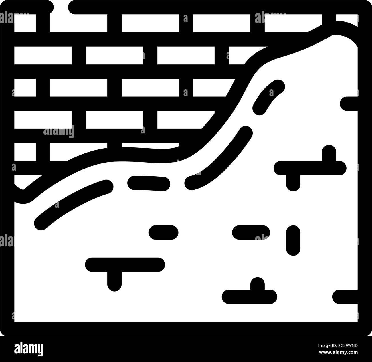 design wall line icon vector illustration Stock Vector Image & Art - Alamy