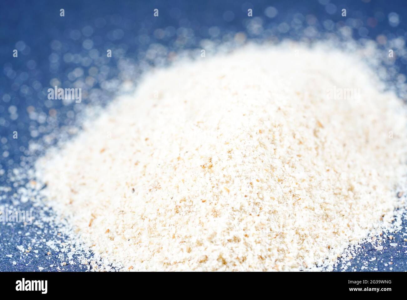 Closeup shot of ground Indian flea seeds Stock Photo - Alamy