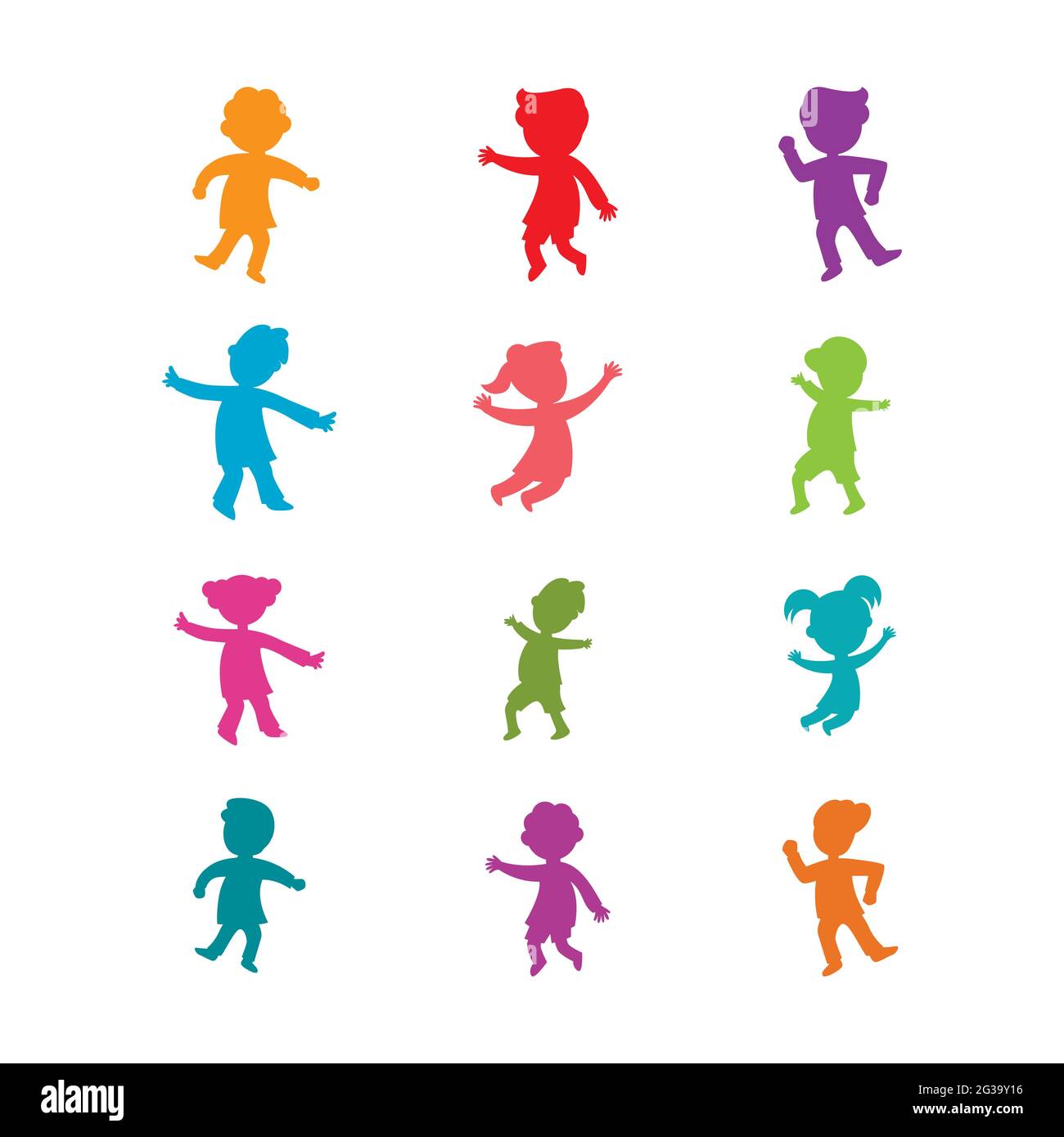 kids concept vector illustration icon design Stock Vector Image & Art ...