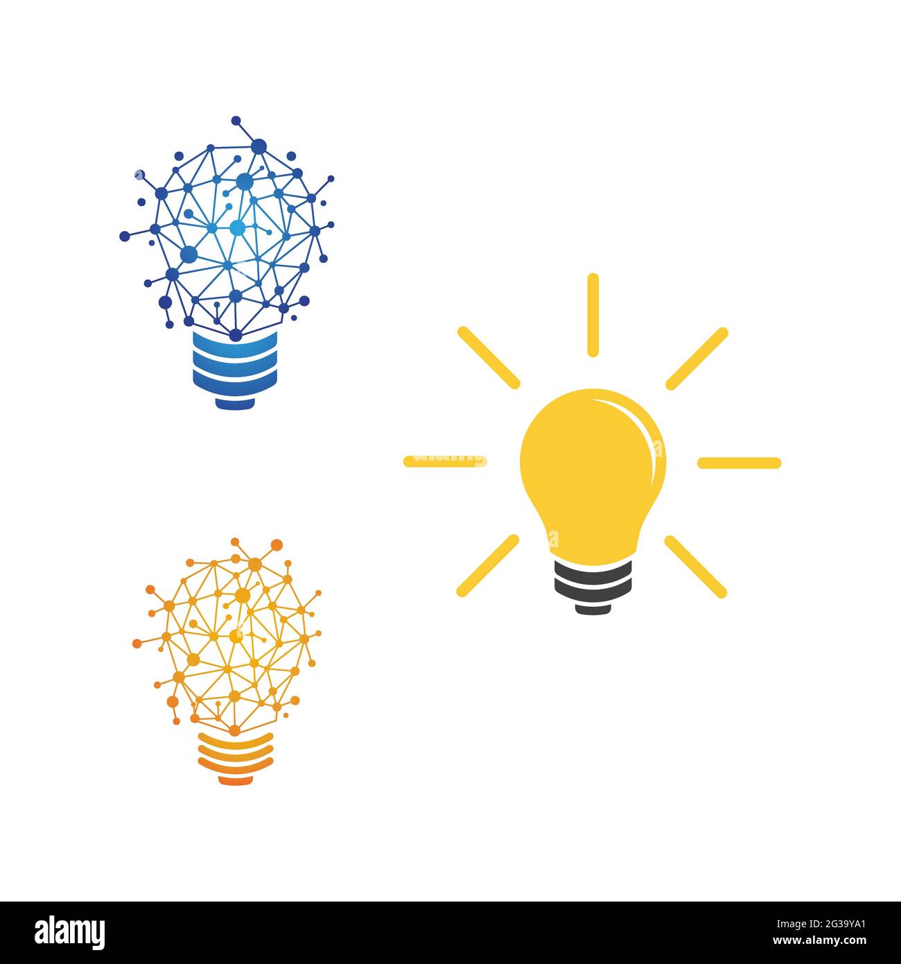 light bulb symbol vector design illustration Stock Vector Image & Art ...