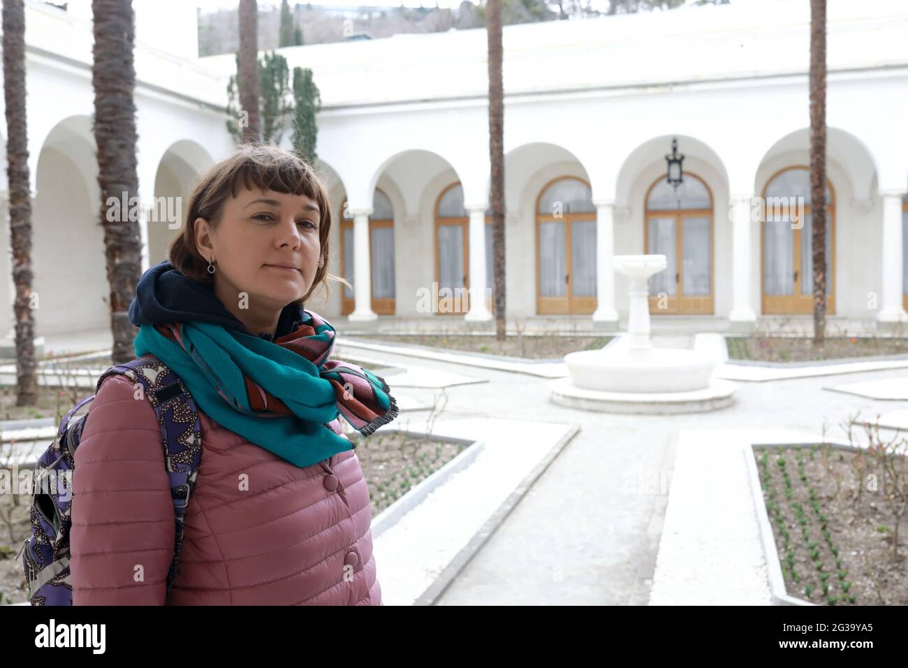 Livadia palace courtyard hi-res stock photography and images - Alamy