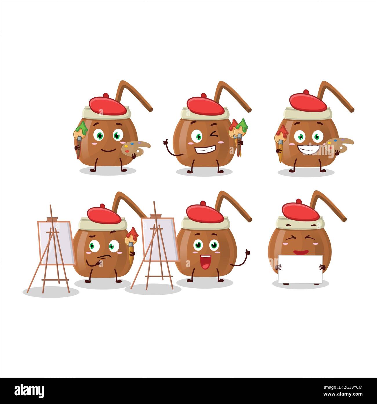 Stimulant herb Stock Vector Images - Alamy