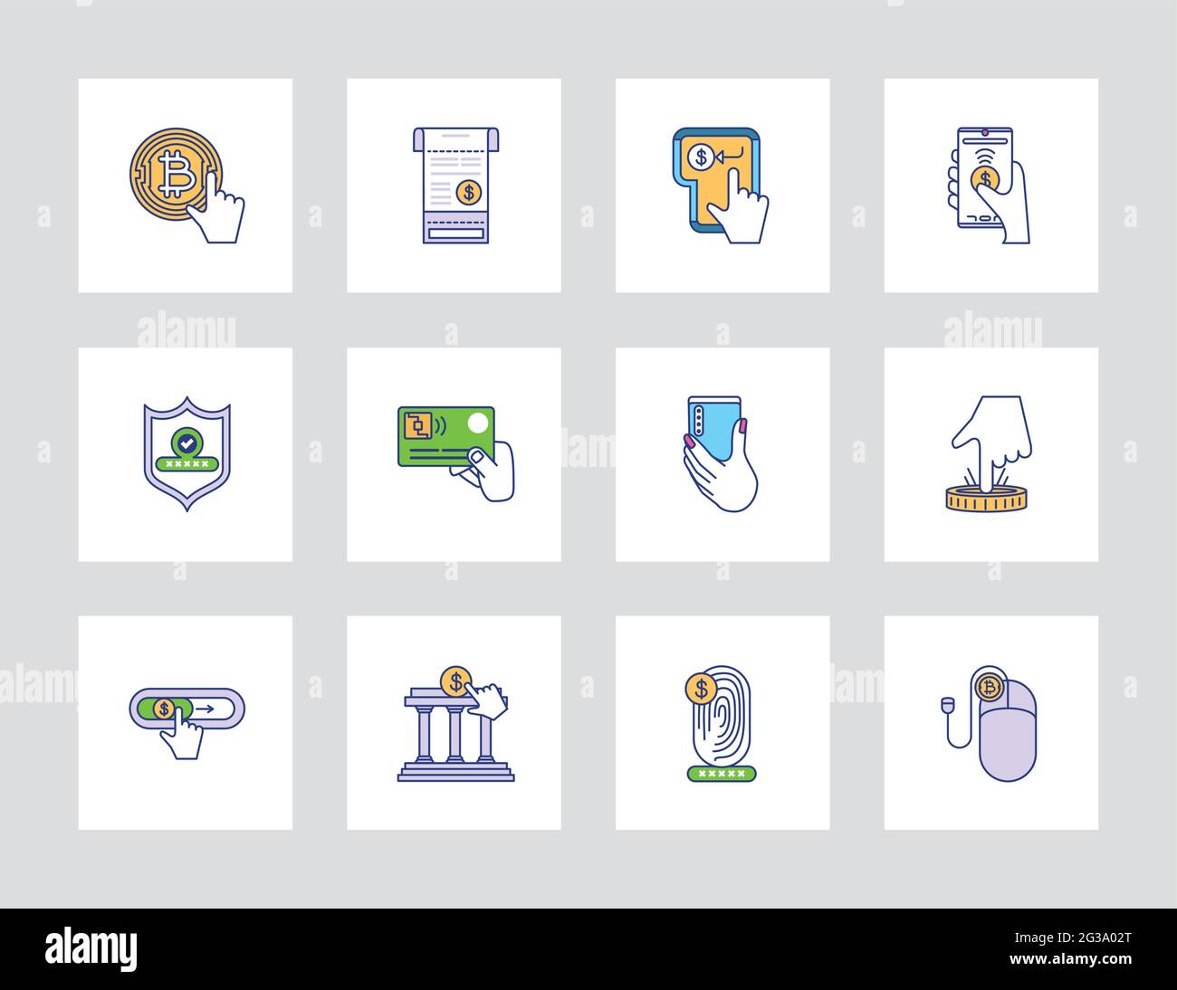 electronic money and payment Stock Vector Image & Art - Alamy