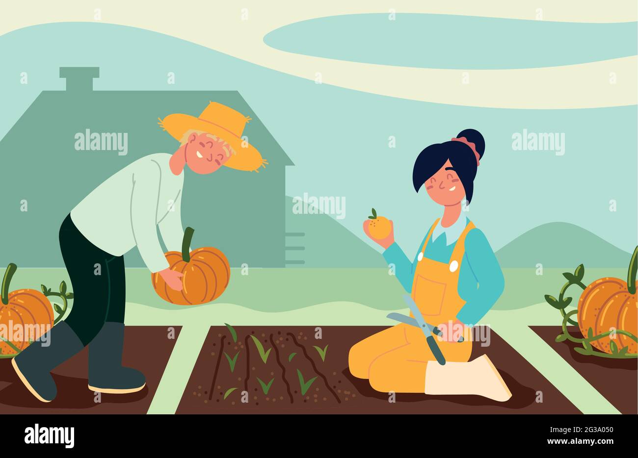 Plantation Stock Vector Images - Alamy