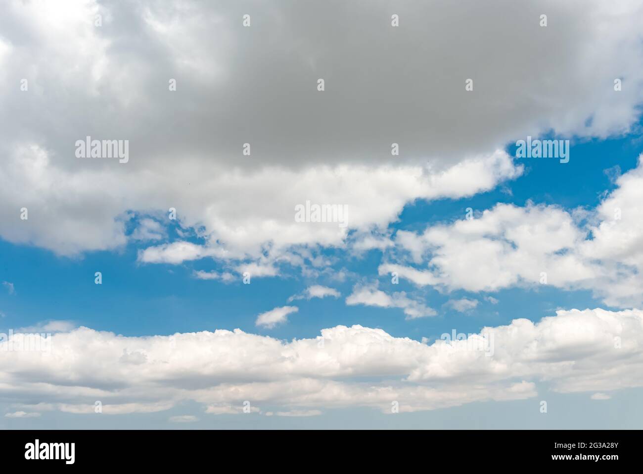 Beautiful blue sky with clouds Stock Photo - Alamy