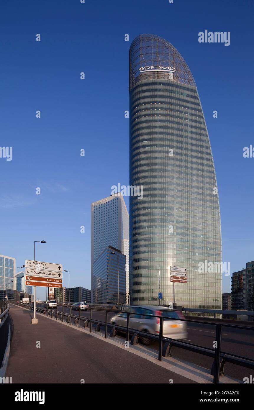 Gdf suez tower hi-res stock photography and images - Alamy