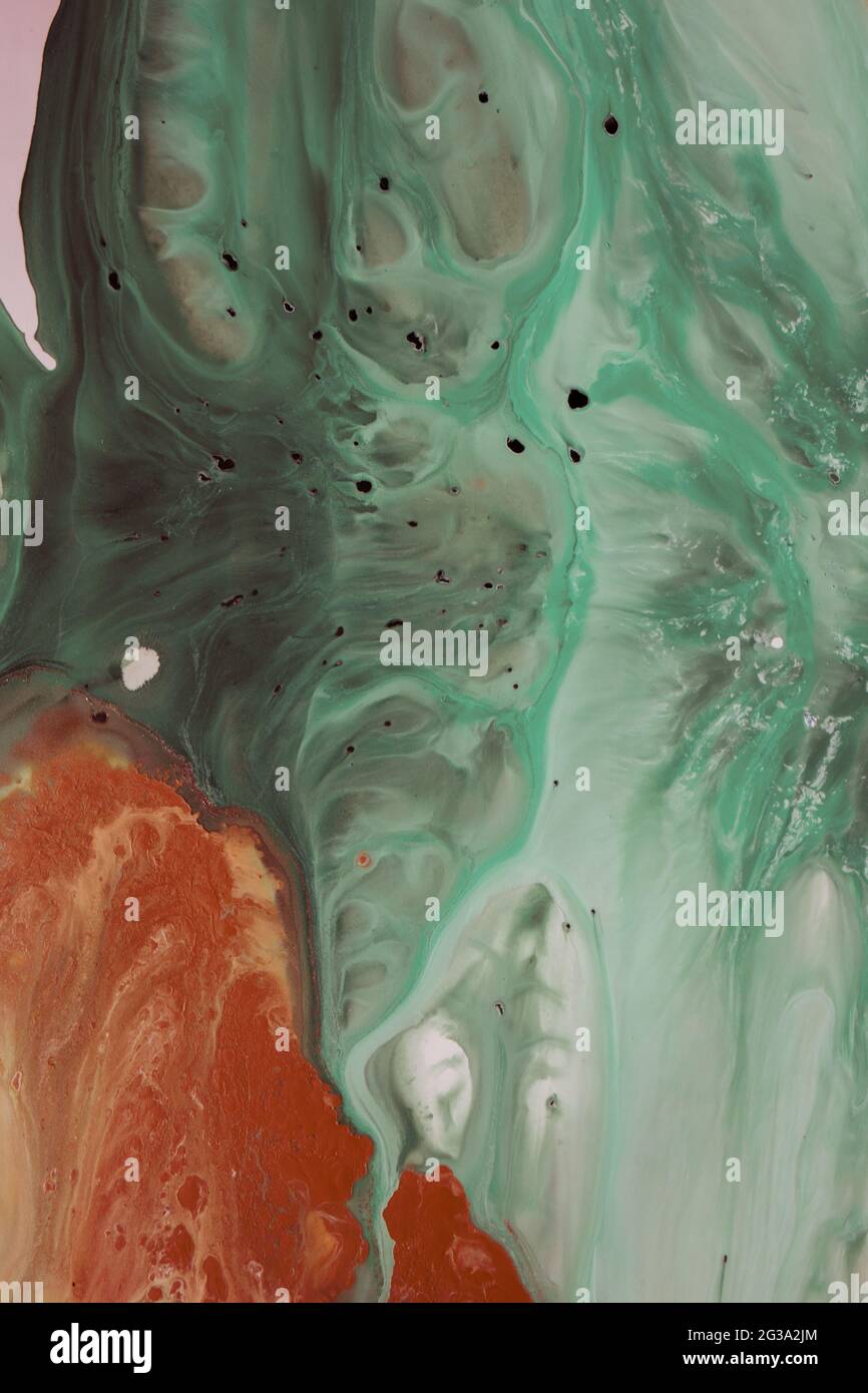 Painting brush texture decoration with art acrylic poster design ...