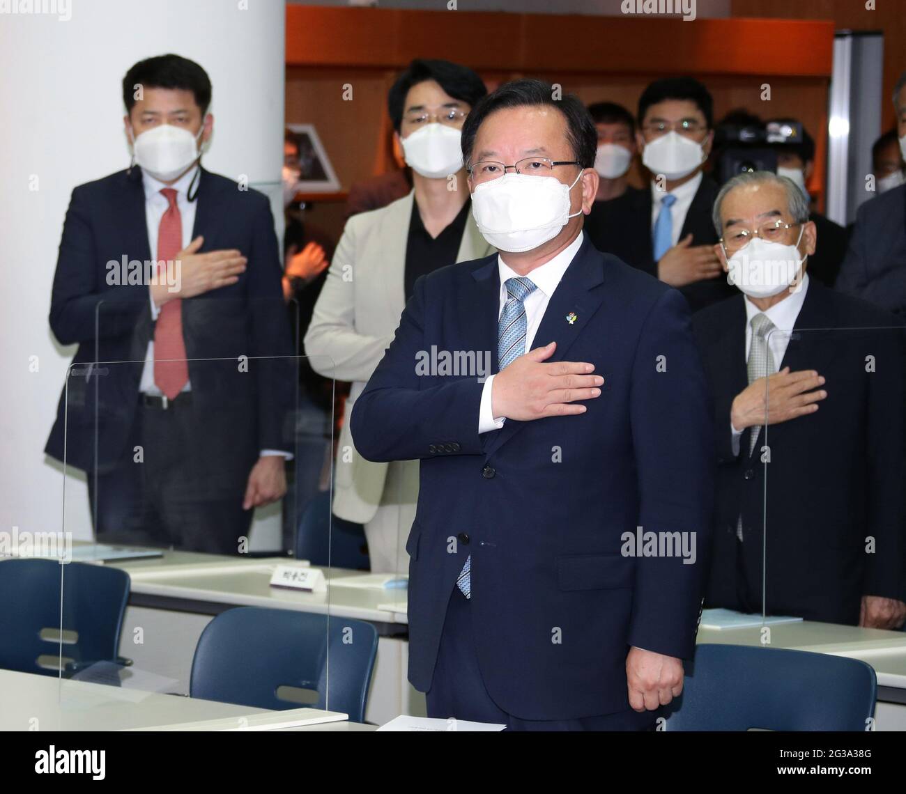 15th June, 2021. 21st anniv. of 1st-ever inter-Korean summit Prime ...