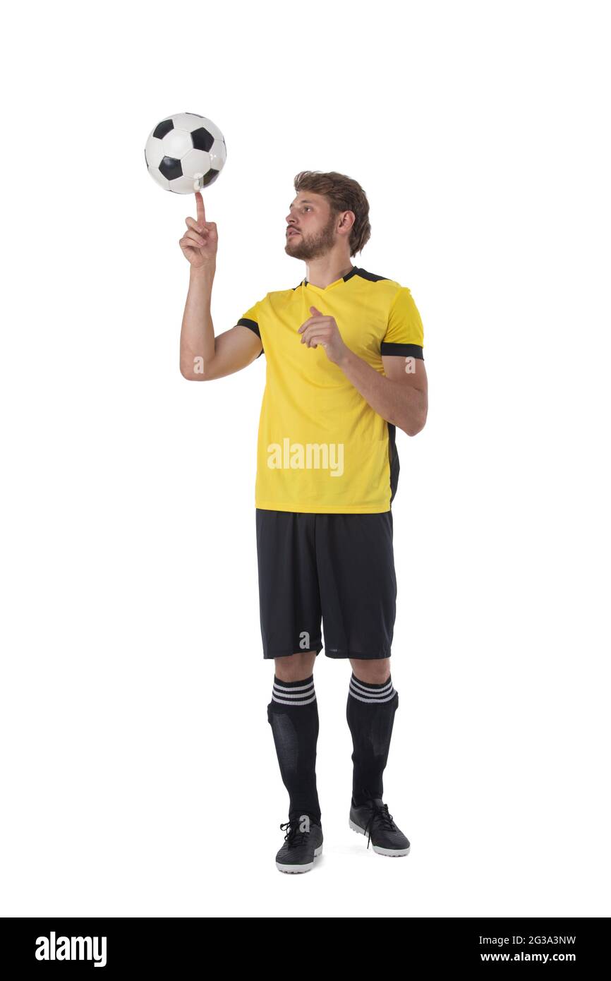 Ball spinning on finger Cut Out Stock Images & Pictures - Alamy