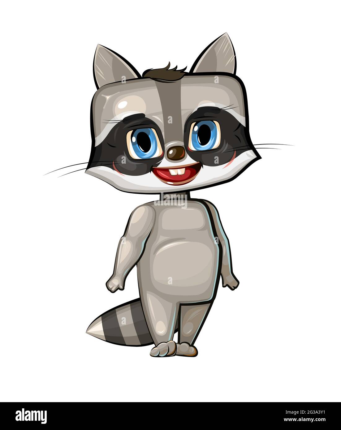 Raccoon cartoon hi-res stock photography and images - Alamy