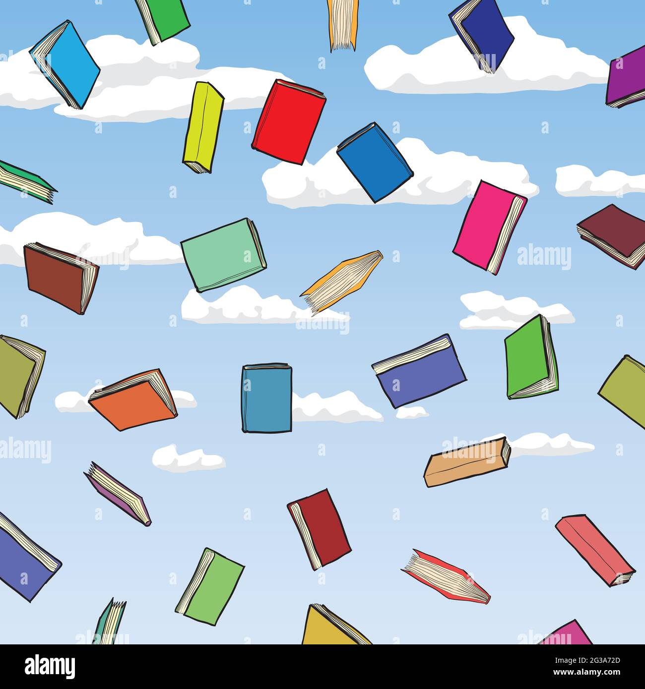 Book Flying High Resolution Stock Photography and Images - Alamy