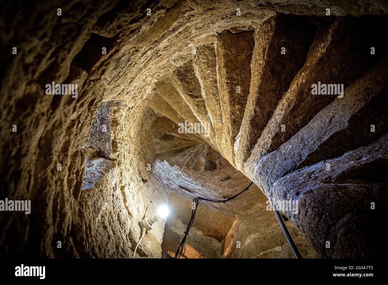 Granite Spiral Staircase High Resolution Stock Photography and Images ...