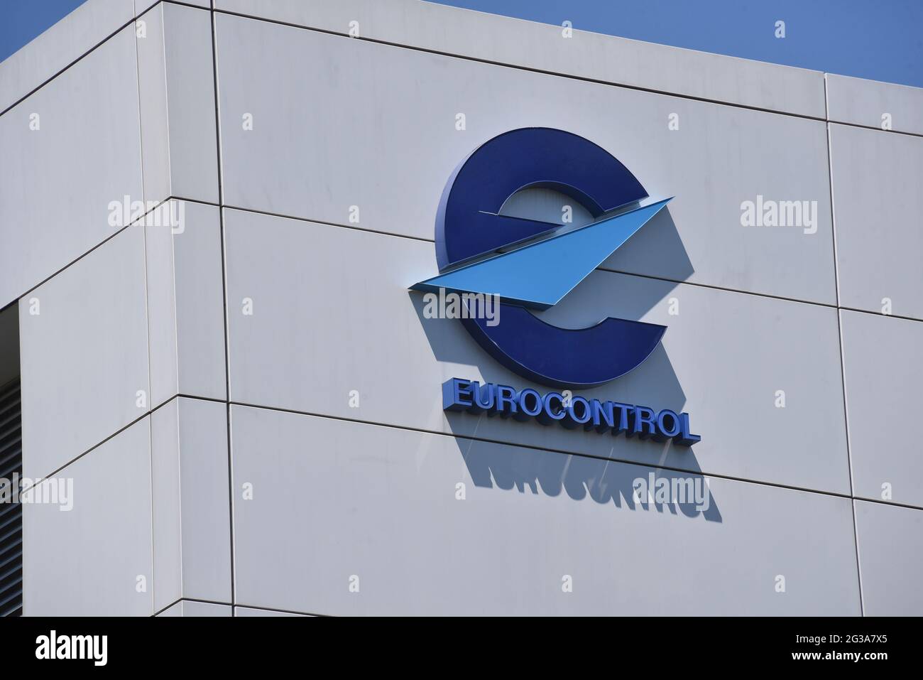 Luxemburg, Luxembourg. 13th June, 2021. Logo of the European ...