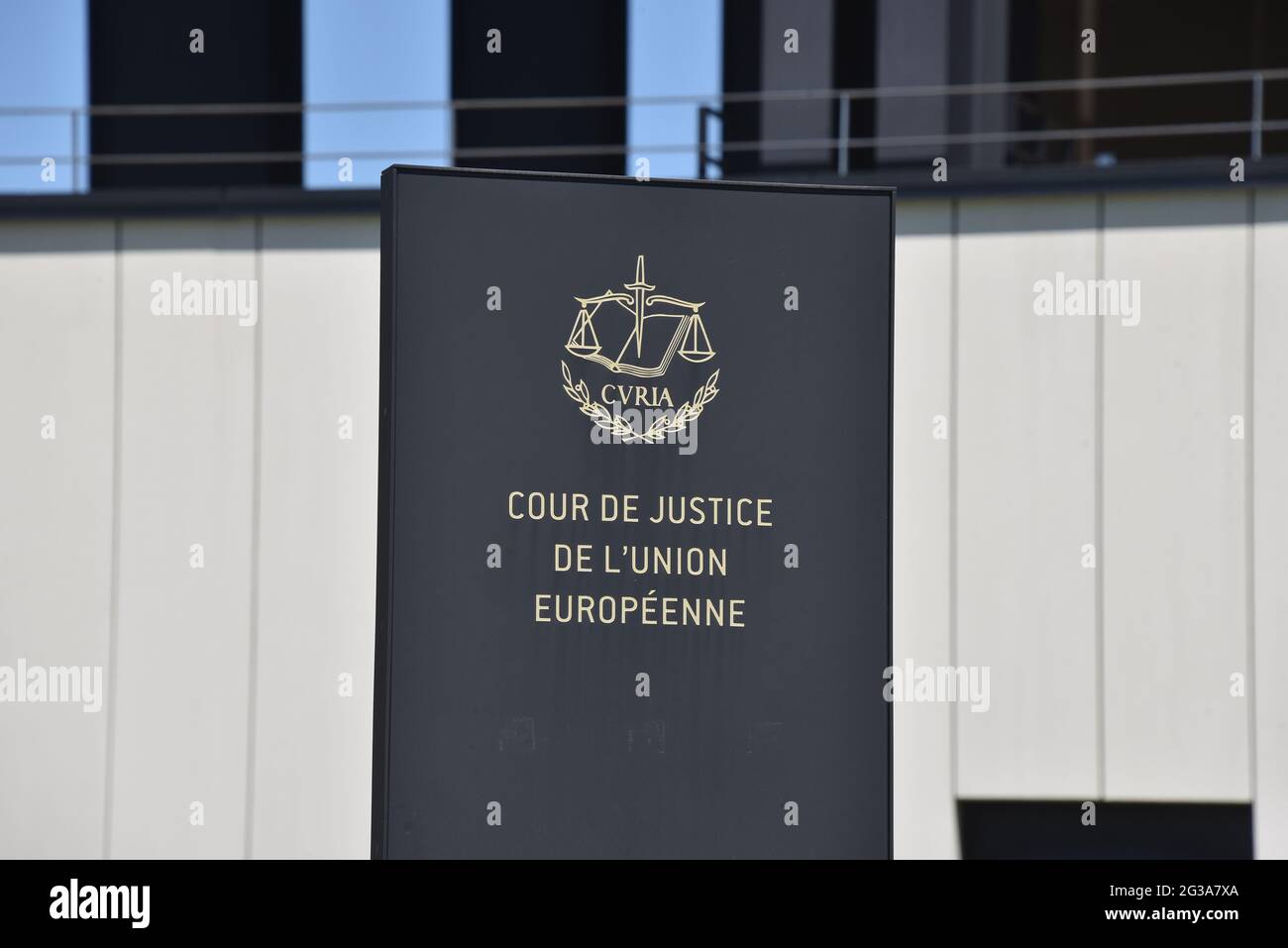 Ecj building hi-res stock photography and images - Alamy