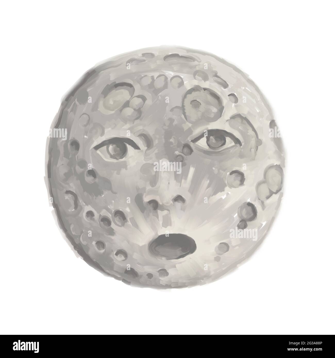 Cartoon moon surface hi-res stock photography and images - Alamy