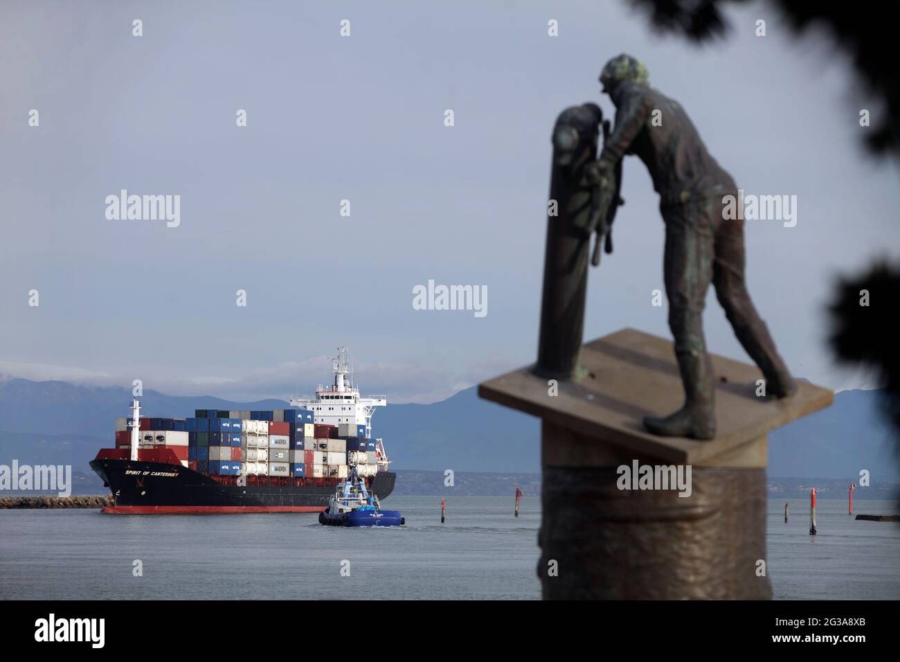 Port Nelson, New Zealand Stock Photo - Alamy
