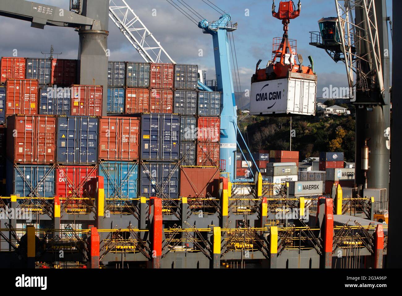 Port Nelson, New Zealand Stock Photo - Alamy