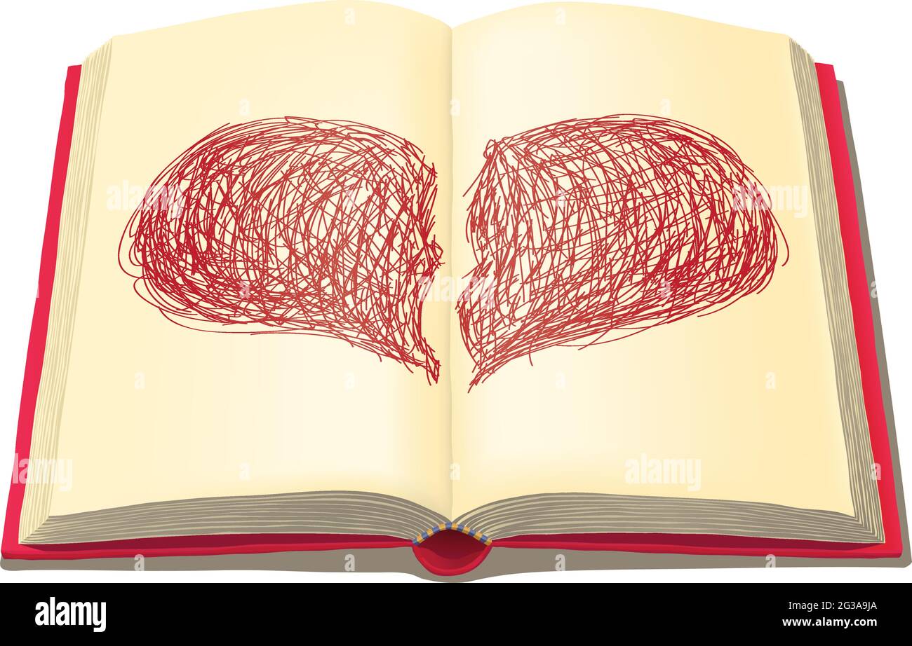 Old book pages aged Stock Vector Images - Alamy