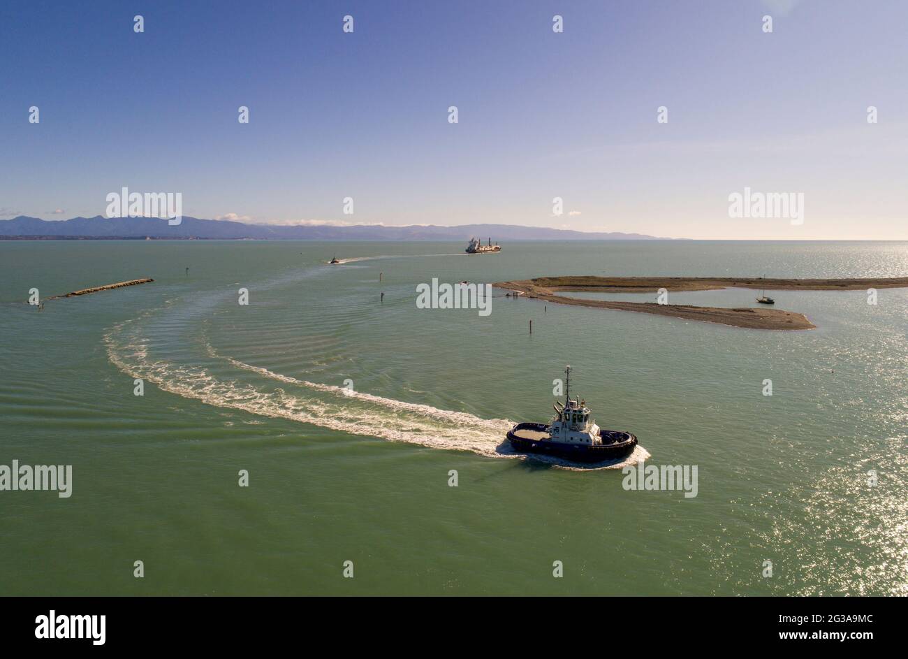 Port Nelson, New Zealand Stock Photo - Alamy