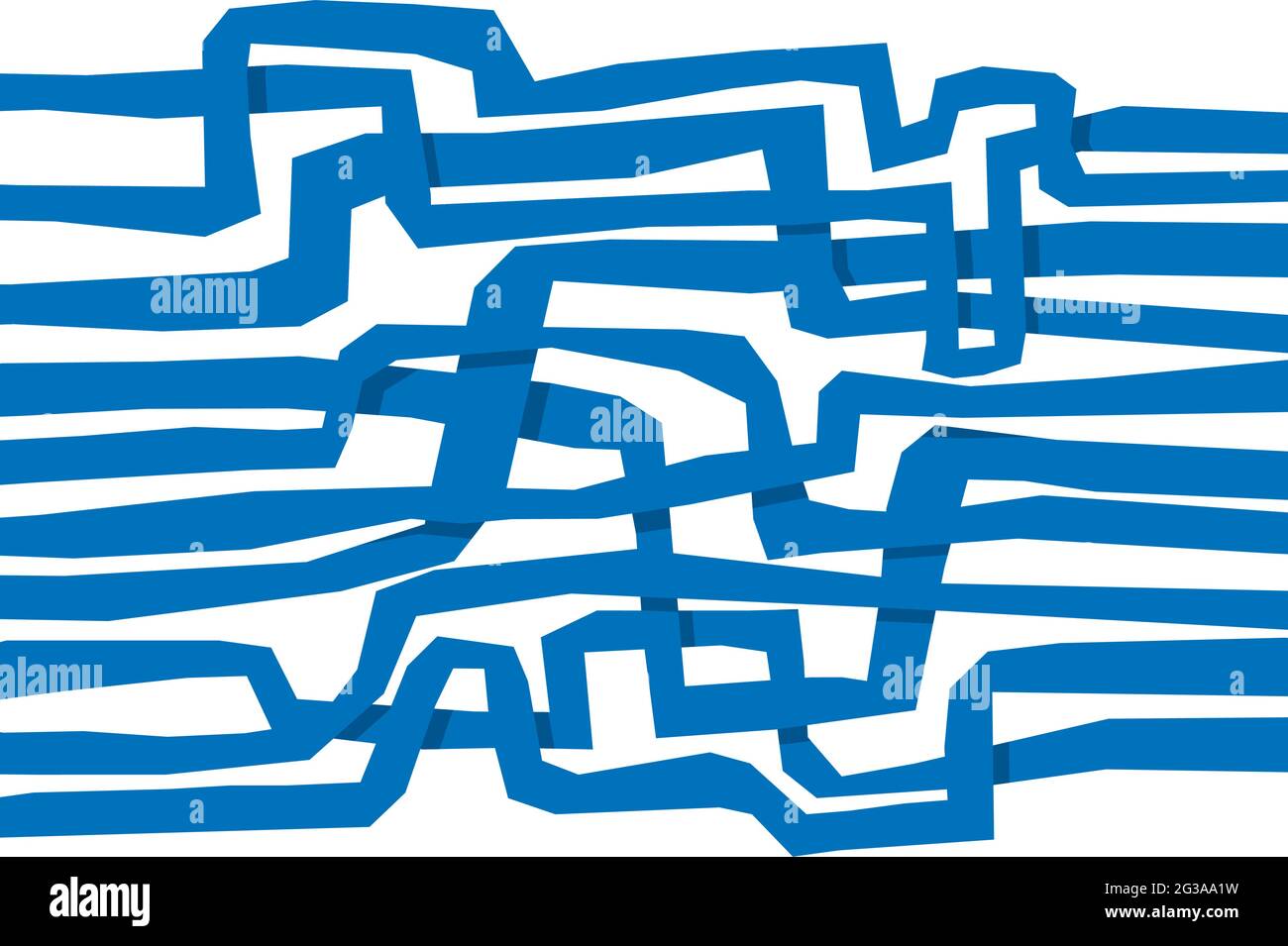 Intersecting Colorful Stripes Abstract Background Vector Illustration Stock Vector Image And Art