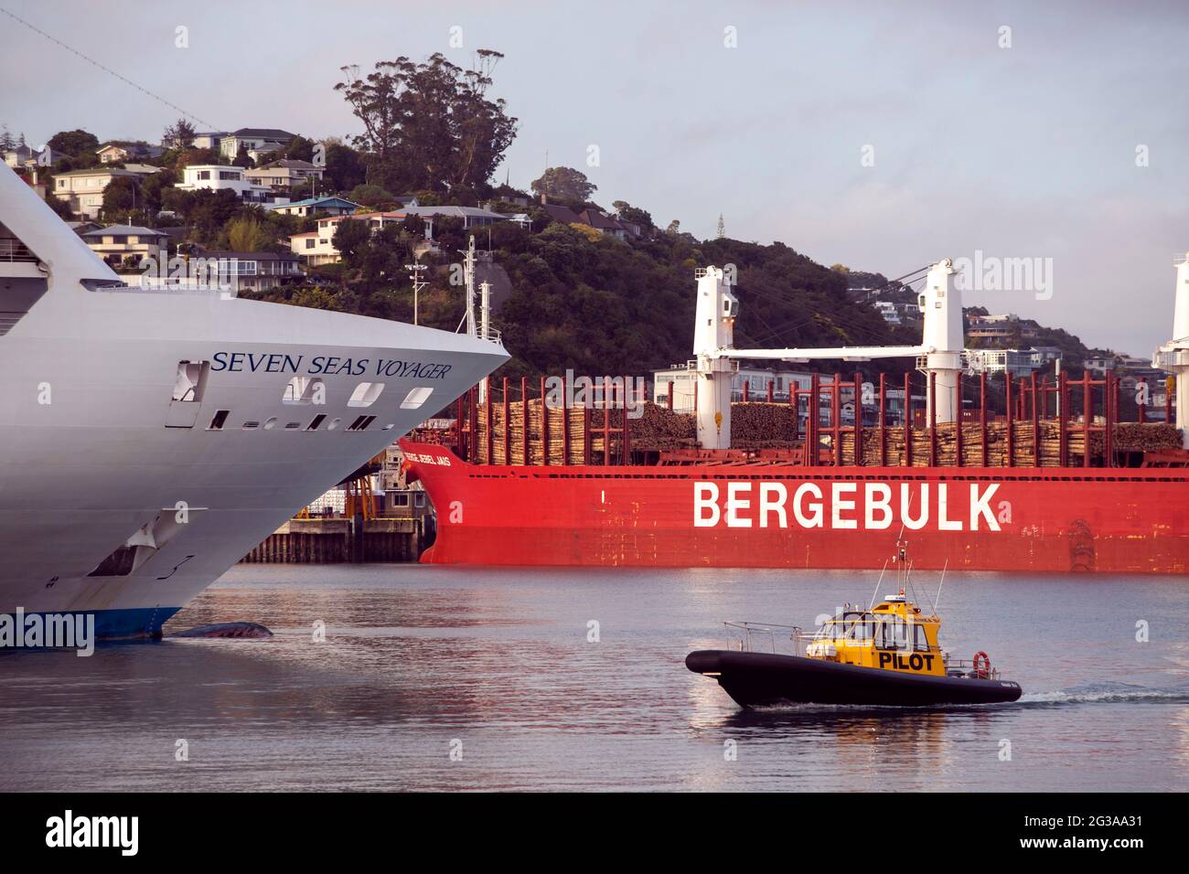 Port Nelson, New Zealand Stock Photo - Alamy