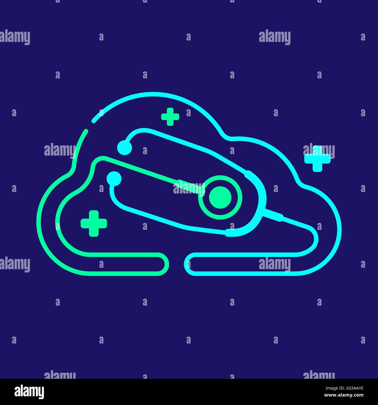 Doctor online platform Stock Vector Images - Alamy