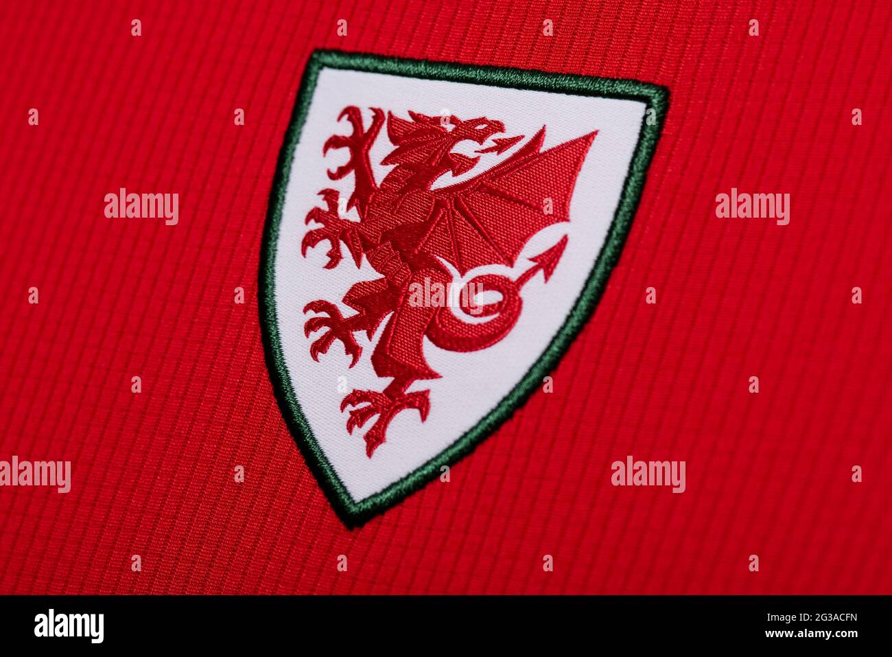 Welsh national football team logo hi-res stock photography and images ...