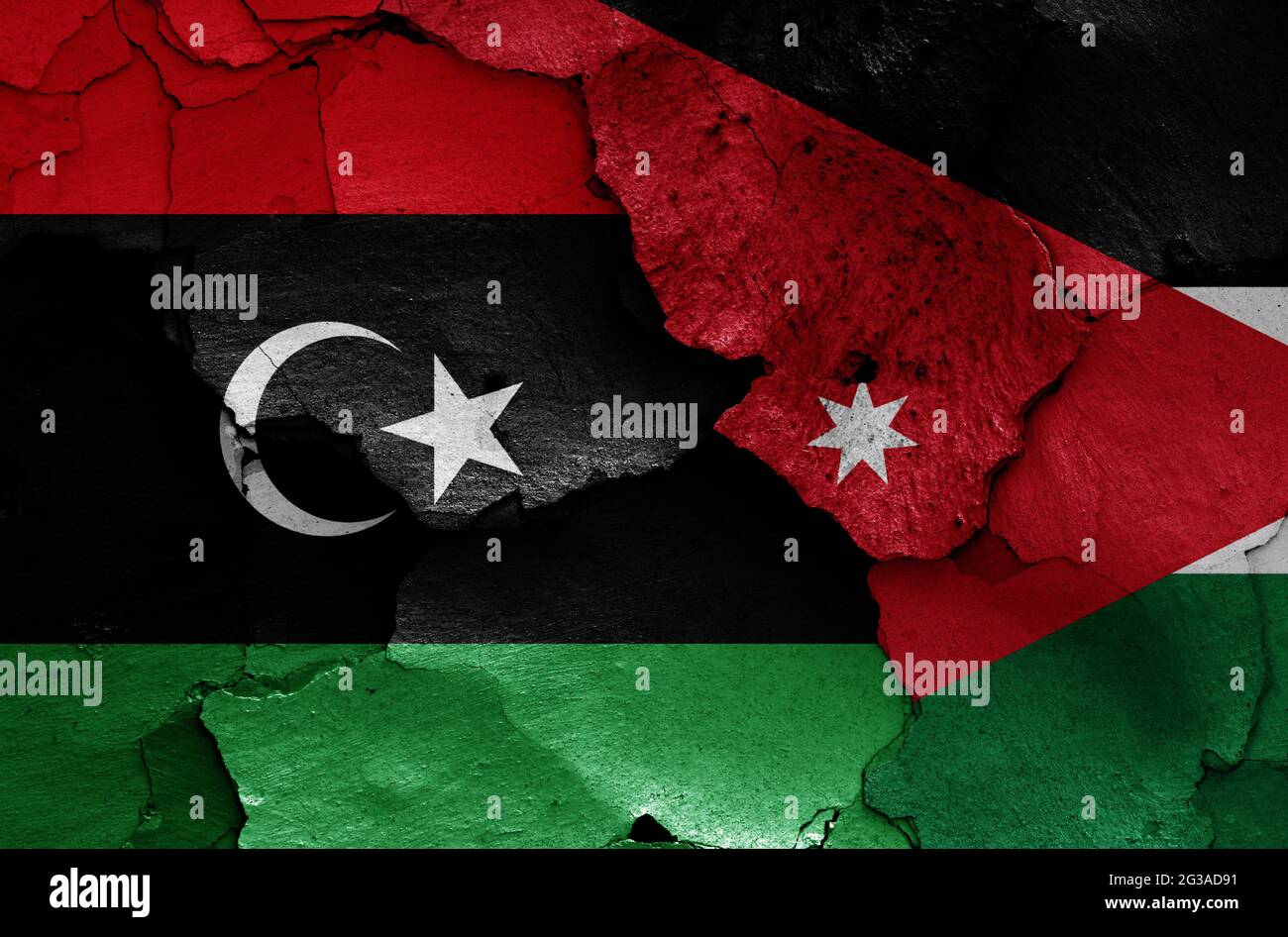 Jordan libya conflict hi-res stock photography and images - Alamy
