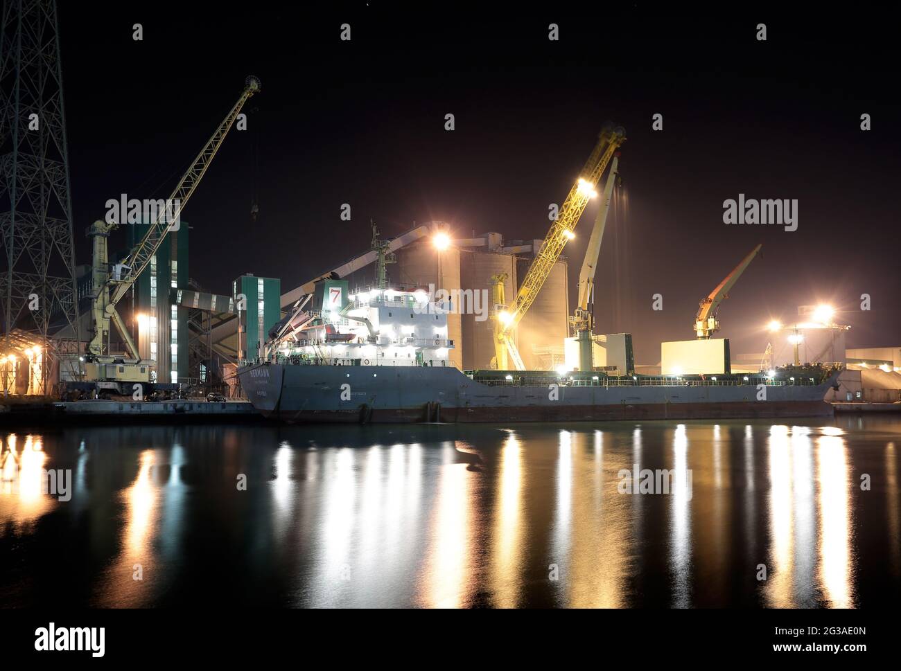 Images from Porto Marghera in Venice with various views of the ...