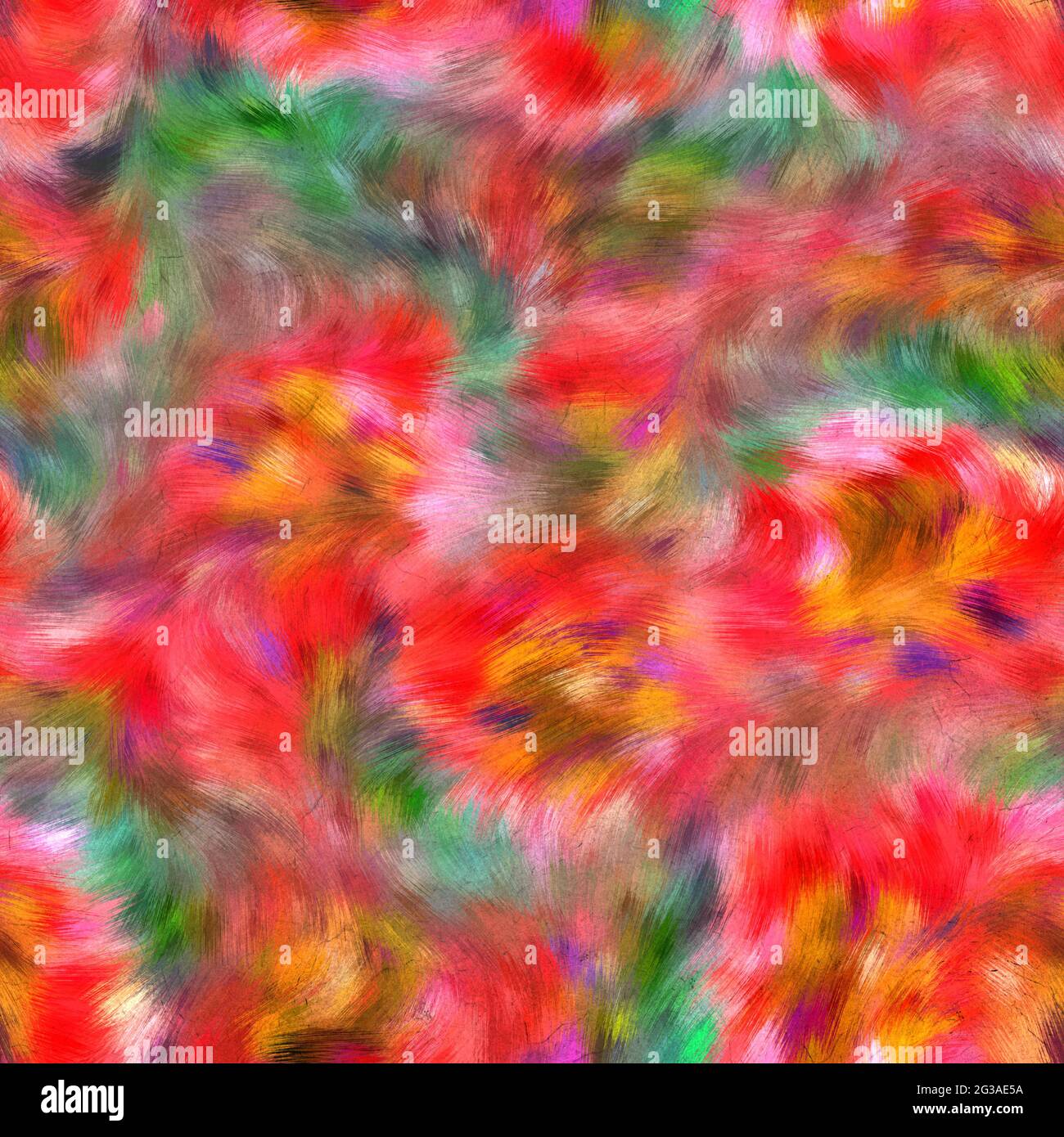 Seamless faux digital painted floral pattern print Stock Photo - Alamy
