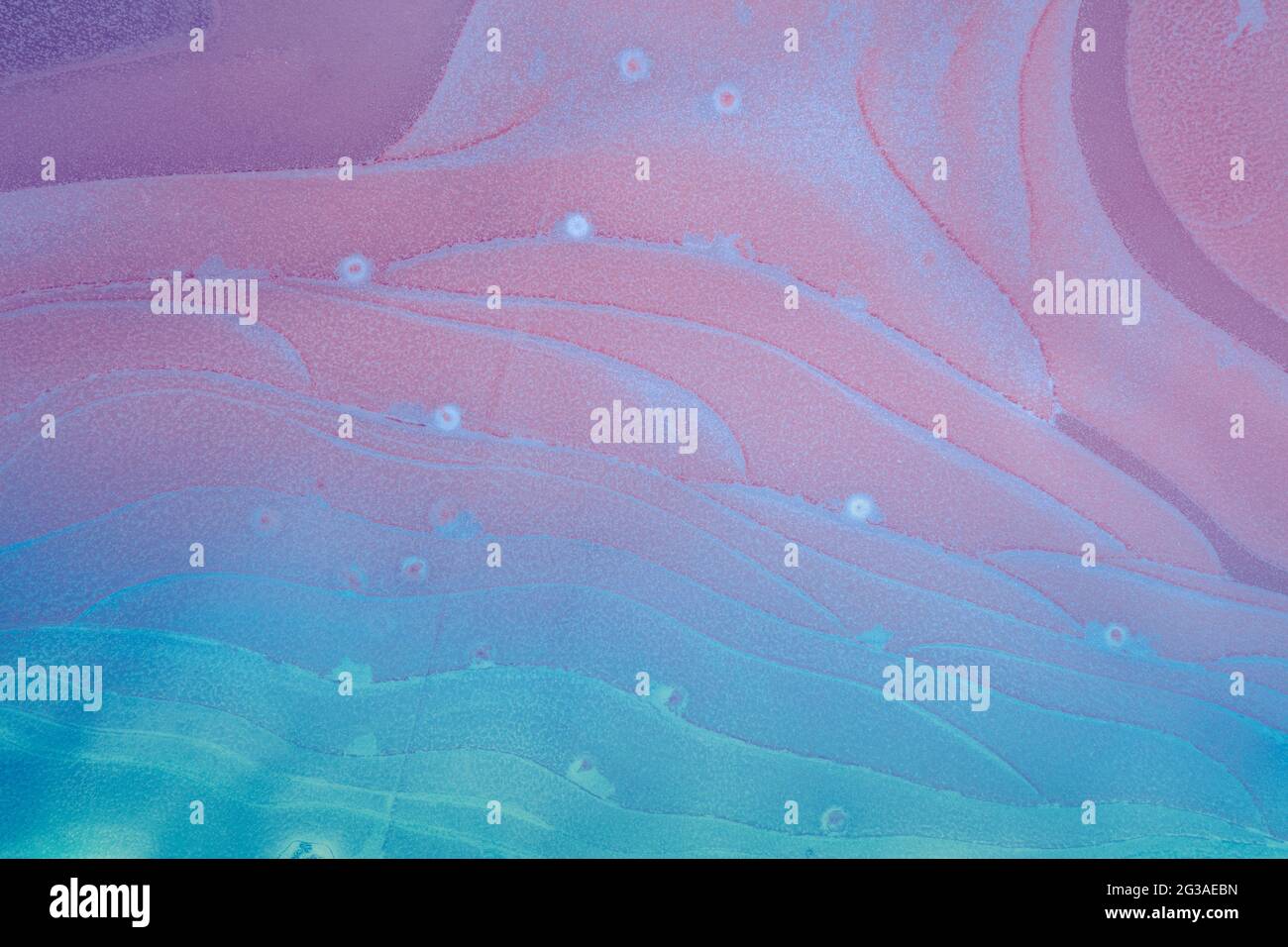 Natural abstract pattern on frozen puddle. Nature background Stock ...