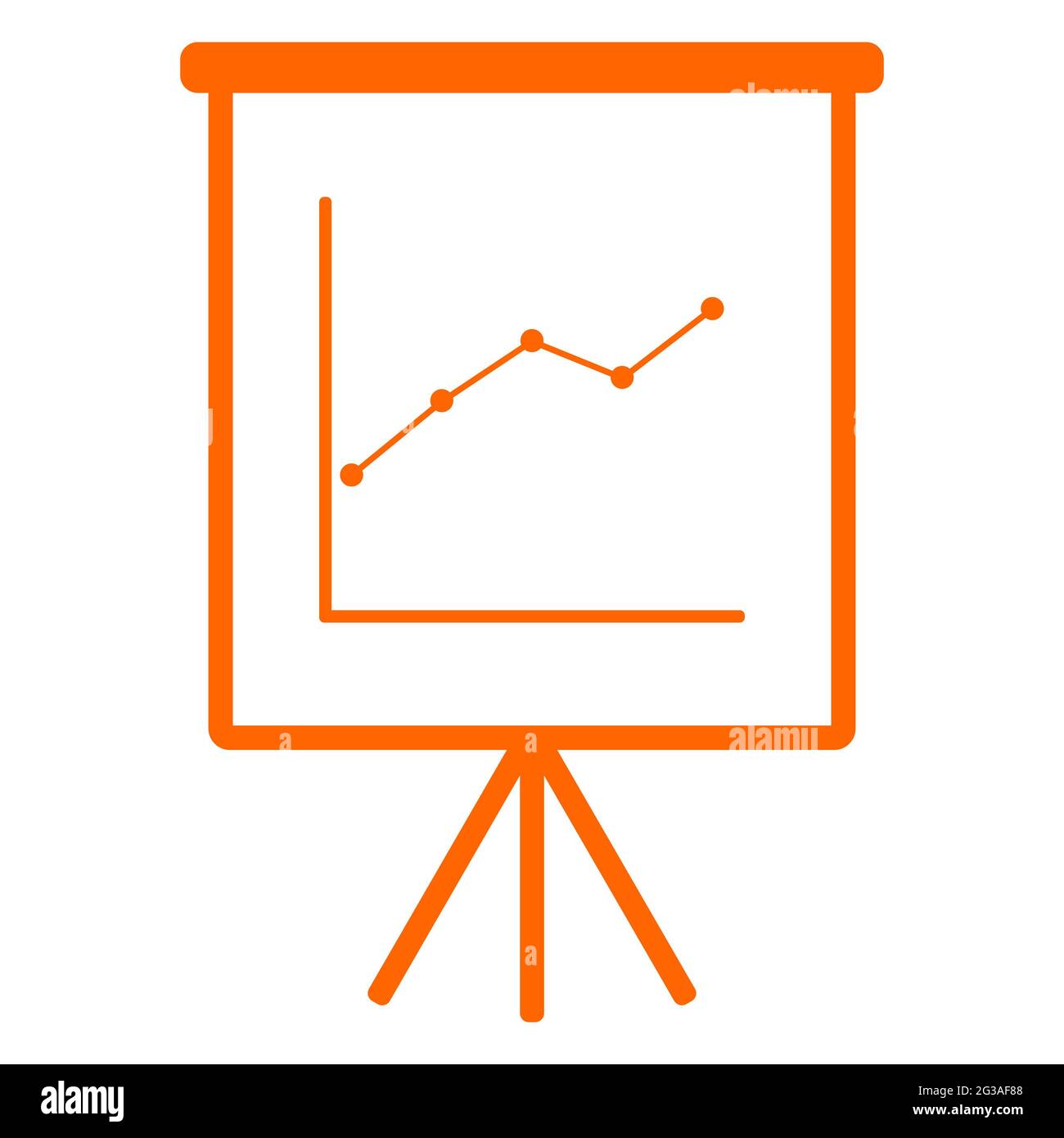 Flip chart on orange hi-res stock photography and images - Alamy
