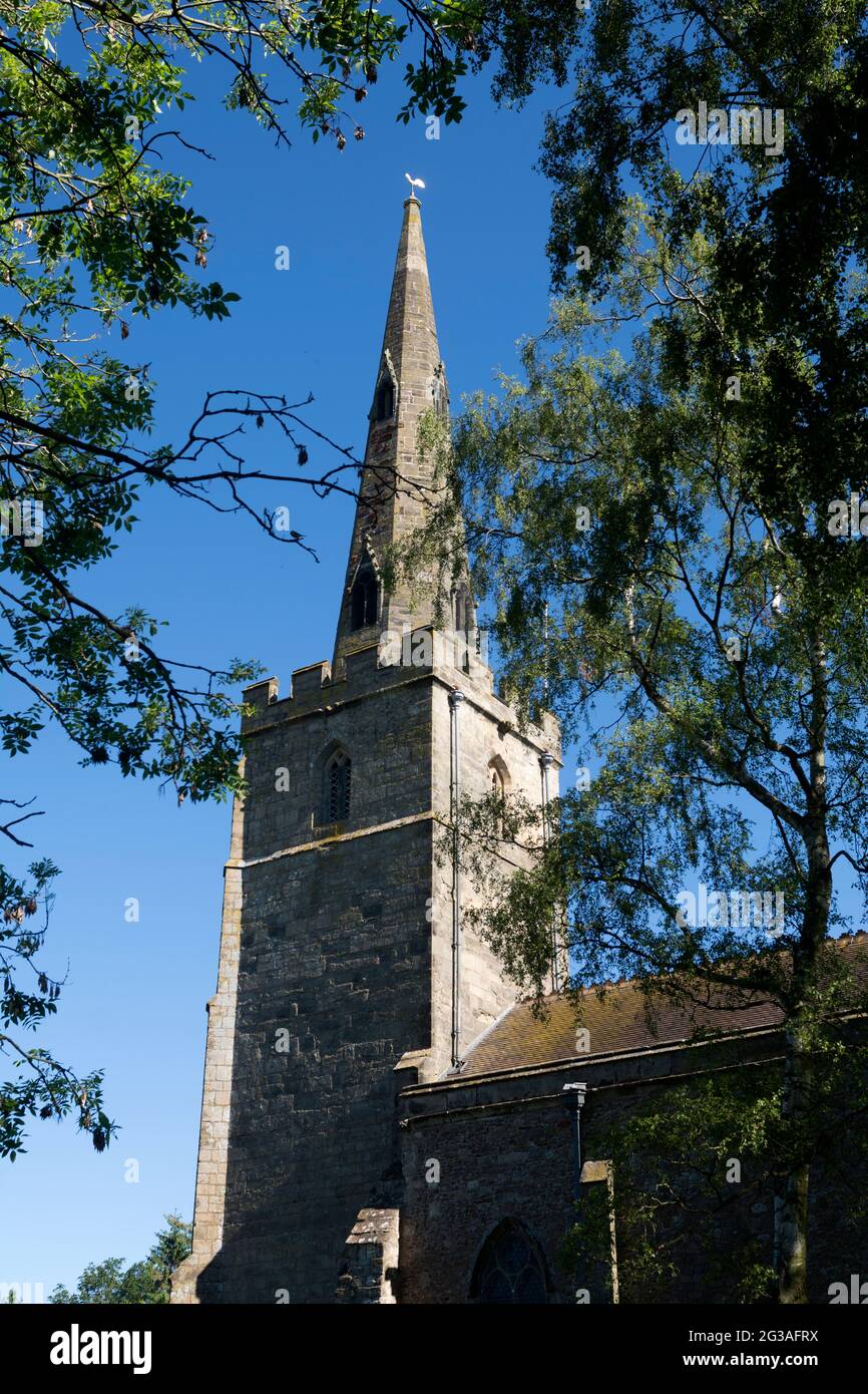 All Saints Church, Sapcote, Leicestershire, England, UK Stock Photo - Alamy