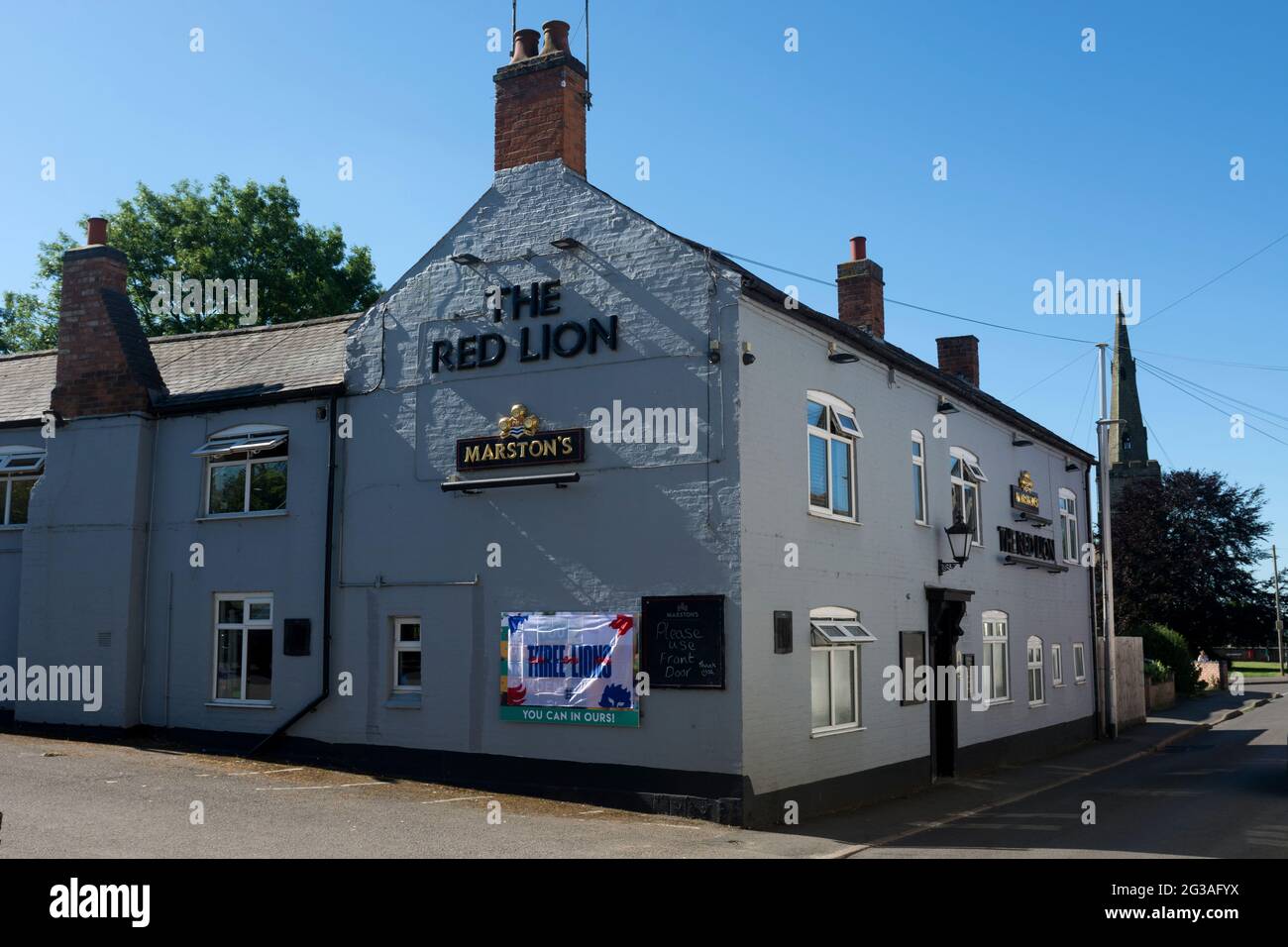 The Red Lion pub, Sapcote, Leicestershire, England, UK Stock Photo - Alamy