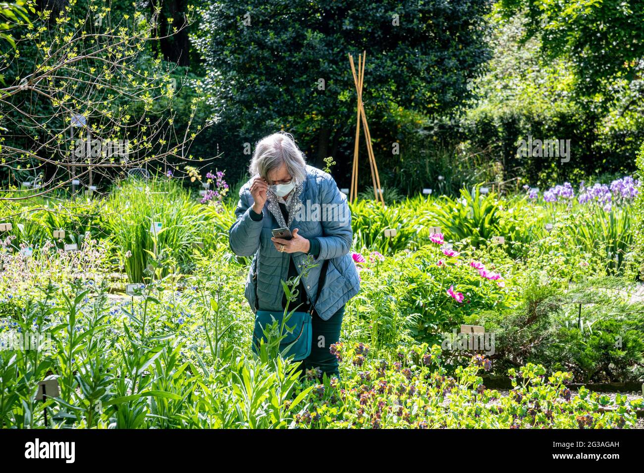 Milan - Yellow Zone Covid-19 - Brera Botanical Garden reopened for ...