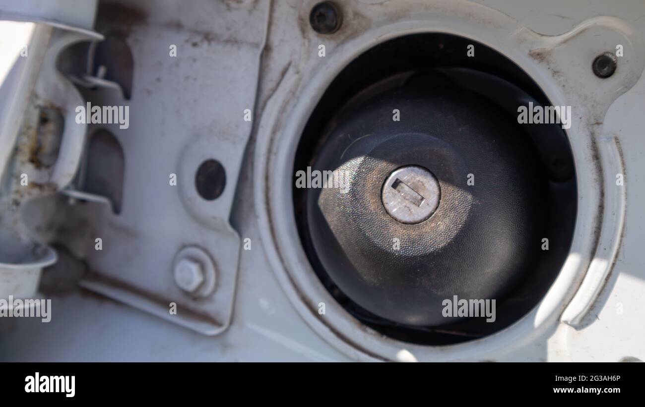 Metal flap cover hi-res stock photography and images - Alamy