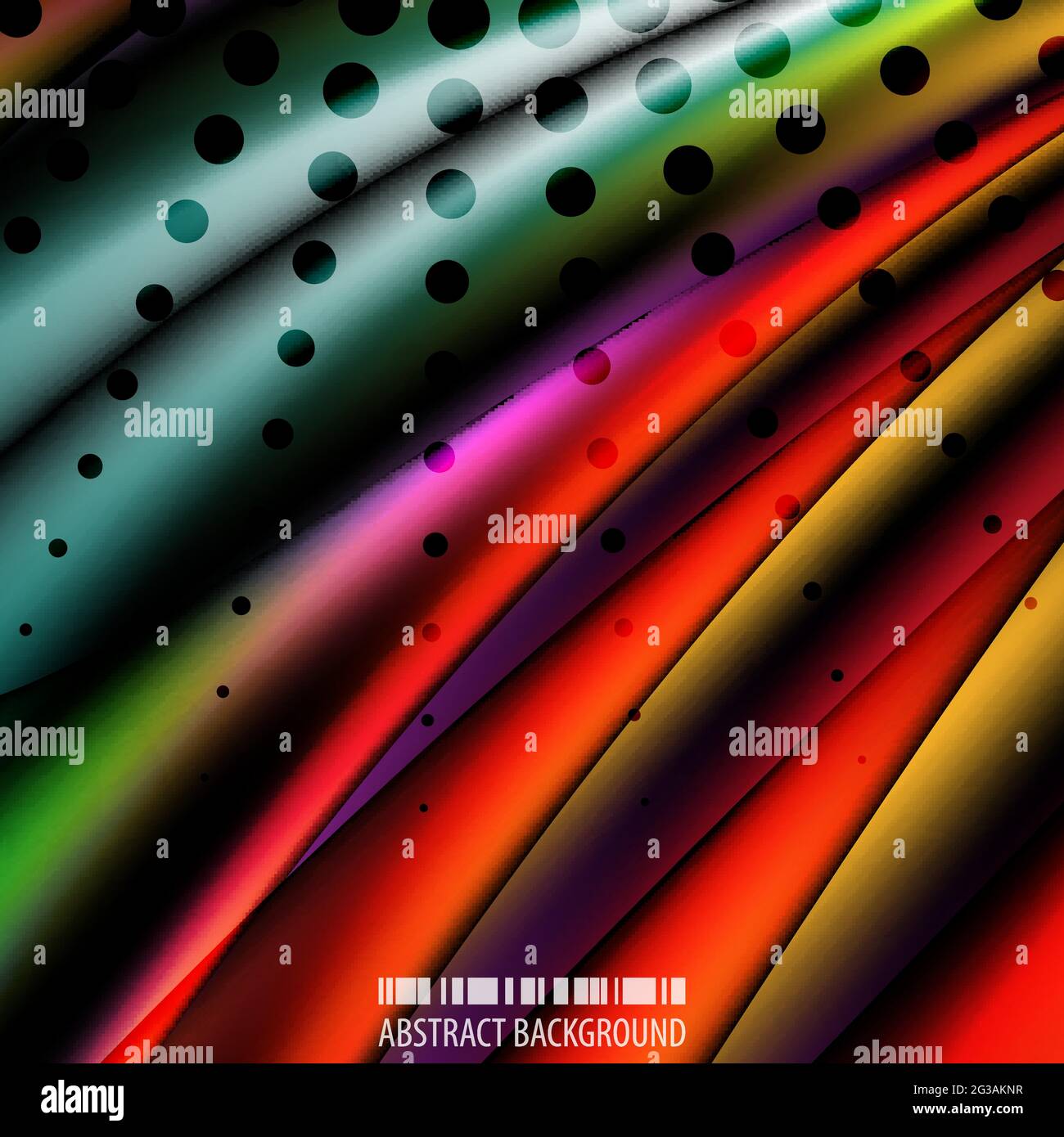 Abstract colorful background graphics template with blended multiple ...