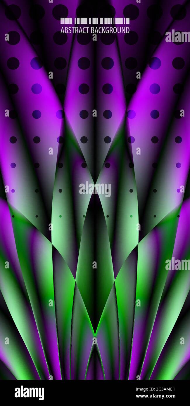 Abstract colorful background graphics template with blended multiple ...