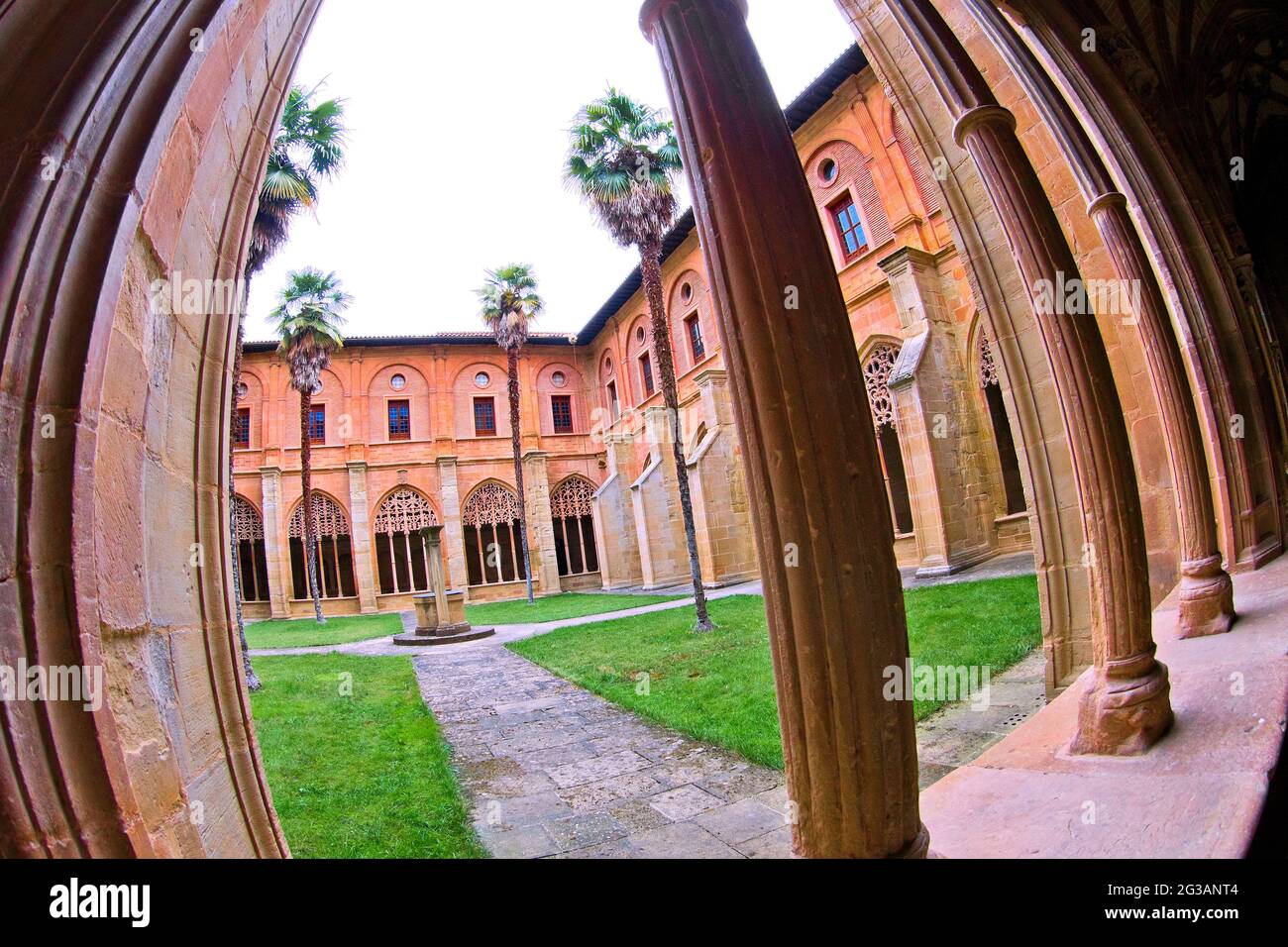 Plateresque Style Cloister, Monastery of Santa María la Real of Nájera ...