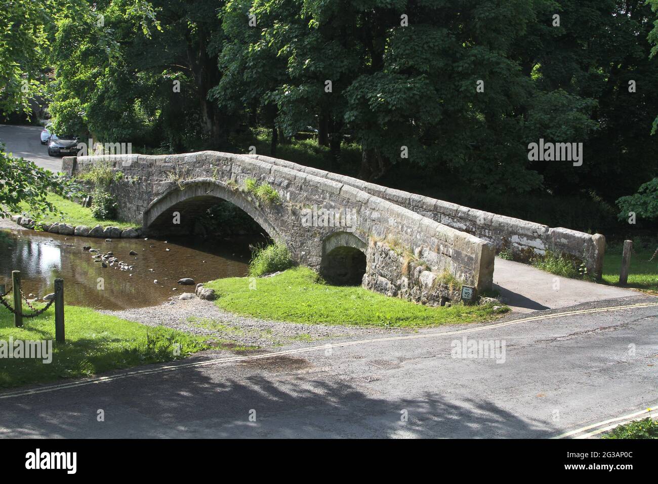 Linton, Yorkshire, England, Uk. A typical small Yorshire Village with ...