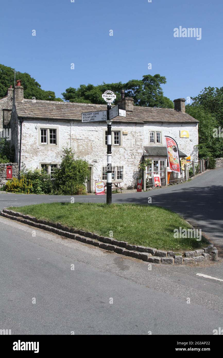 Malham village shop hi-res stock photography and images - Alamy