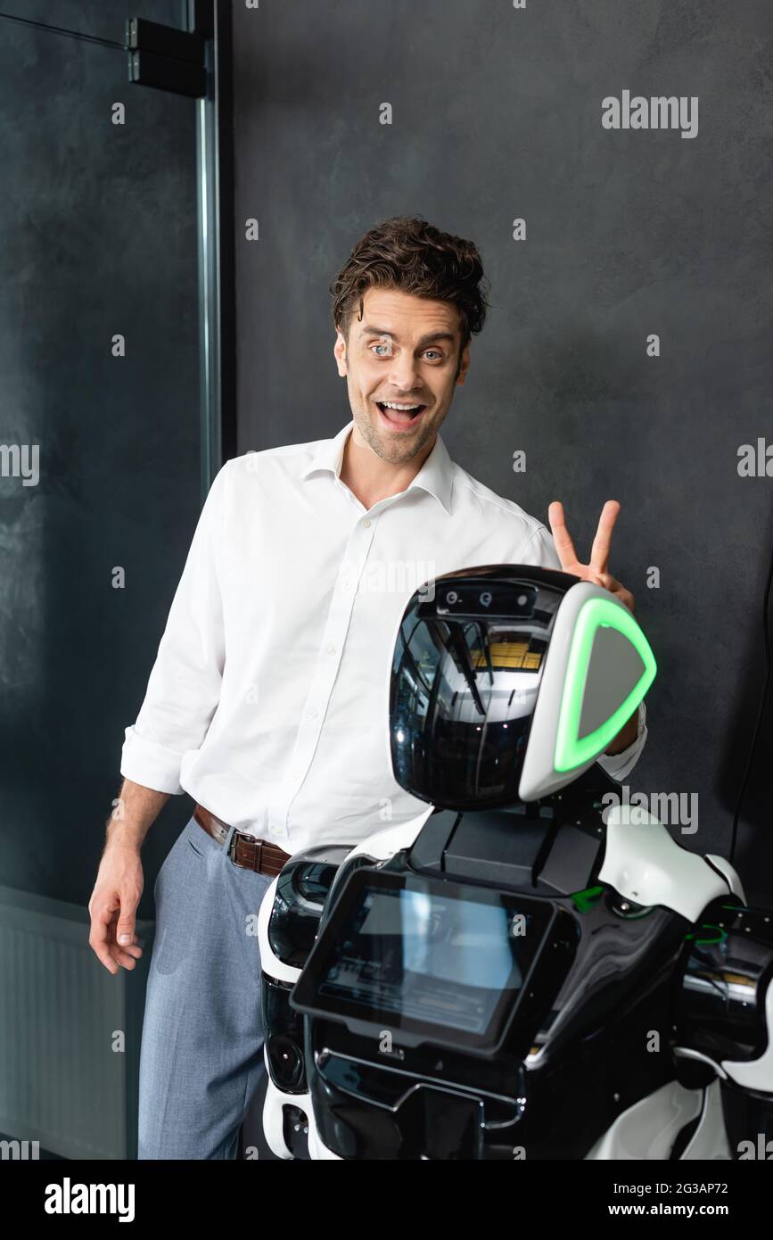 Robot camera man hi-res stock photography and images - Alamy