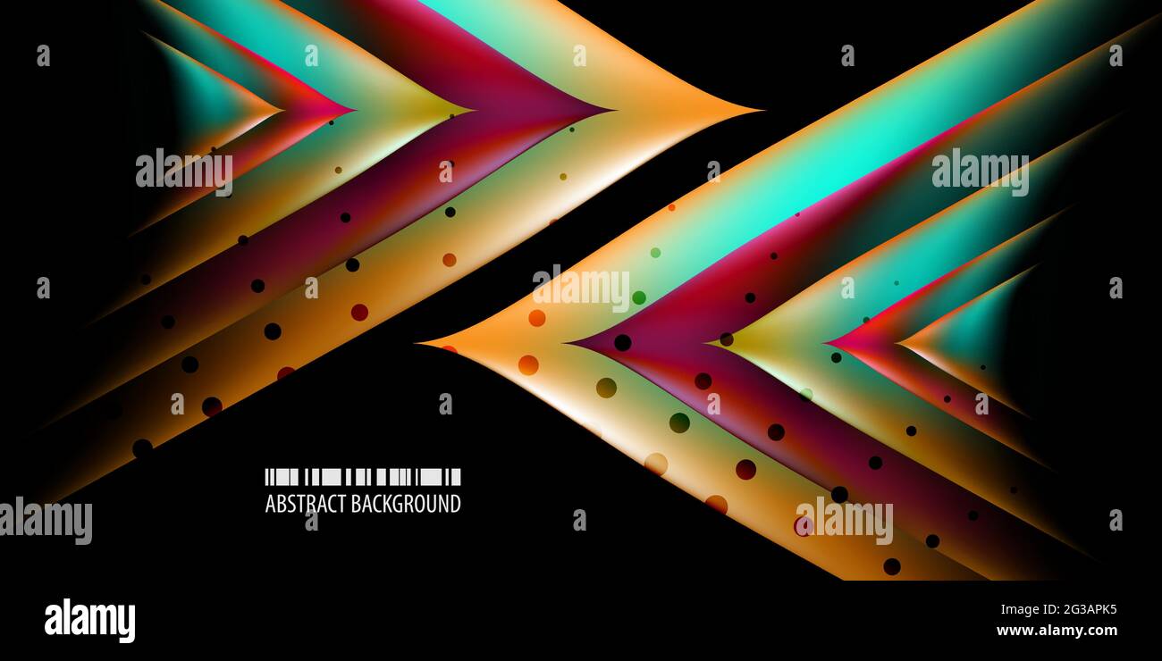 Abstract colorful background graphics template with blended multiple ...