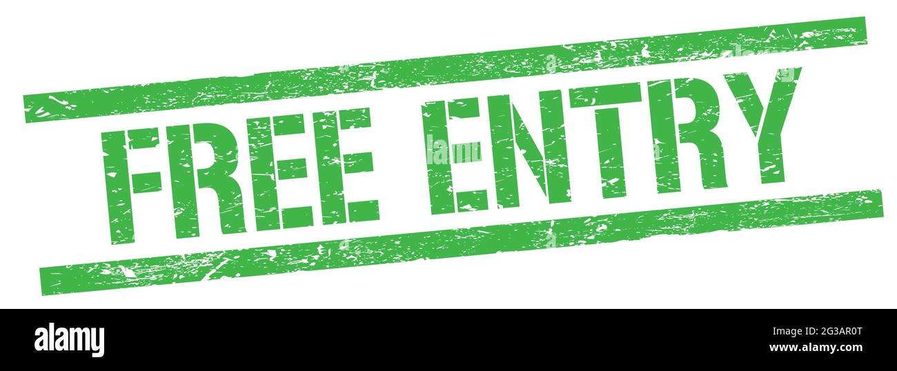 Free entry word hi-res stock photography and images - Alamy