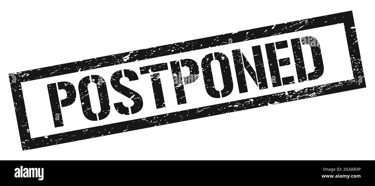 Postponed Stamp