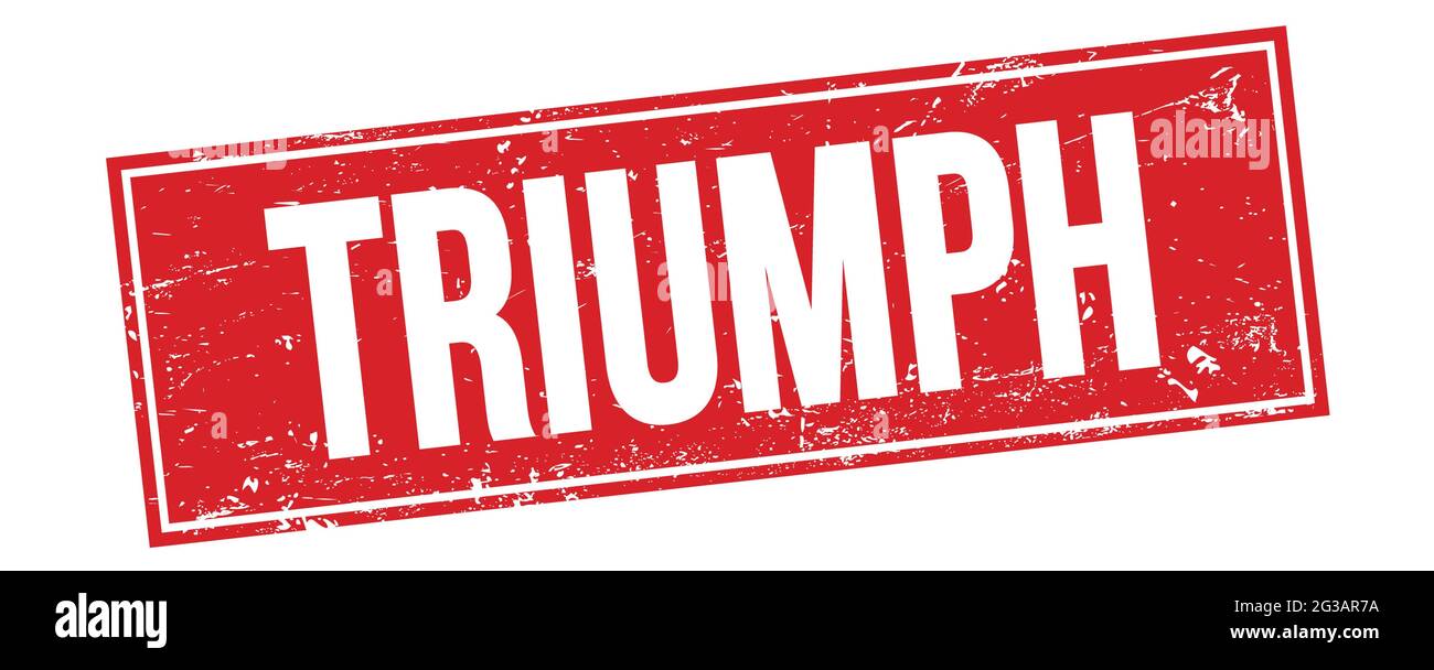 Triumph stamp Cut Out Stock Images & Pictures - Alamy