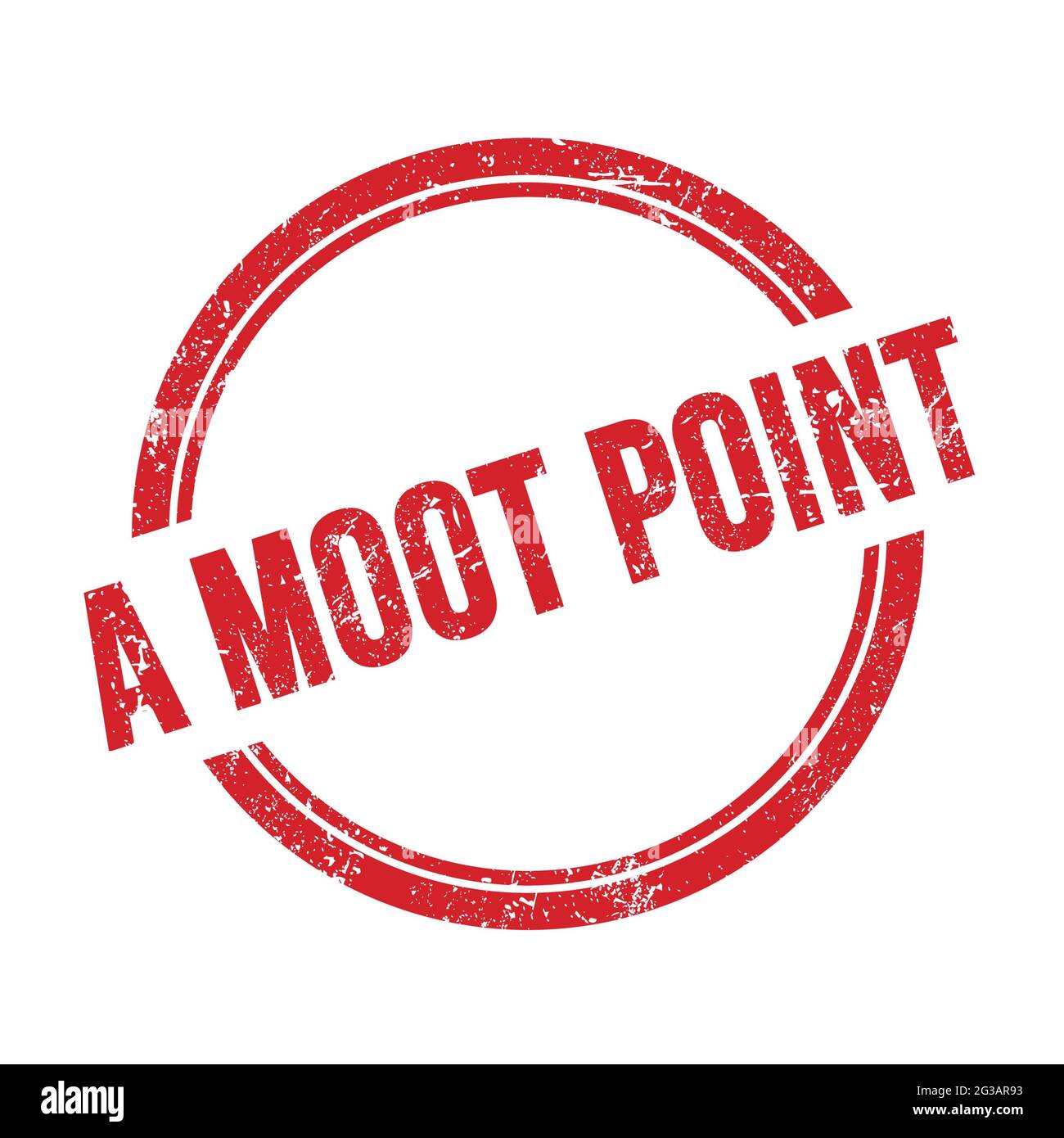 A moot point stamp hi-res stock photography and images - Alamy